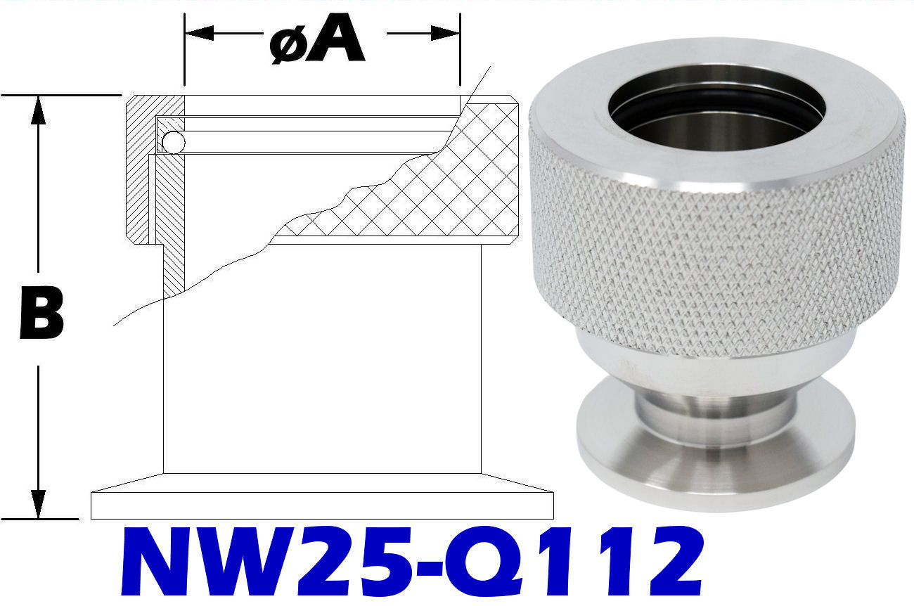 NW25 Quick Coupling To 1-1/8" Tube Size (NW25-Q112)