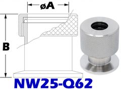 NW25 Quick Coupling To 5/8" Tube Size (NW25-Q62)