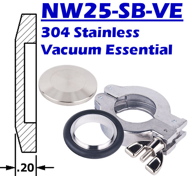 NW25 - Stainless Blank NW25-SB-VE