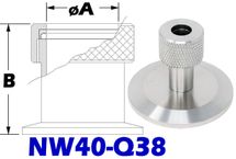NW40 Quick Coupling To 3/8" Tube Size (NW40-Q38)