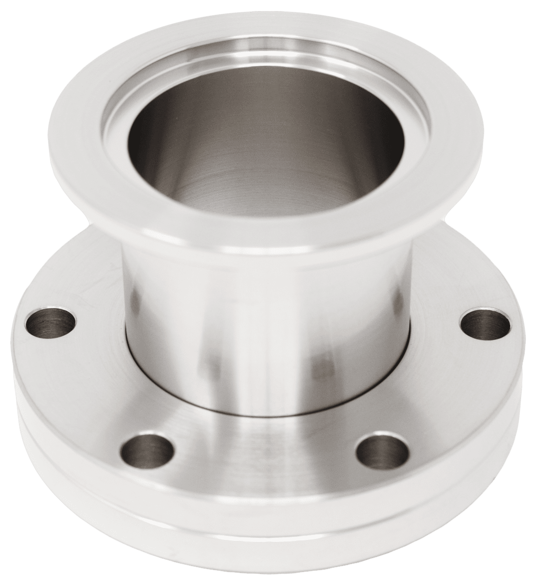 NW40 To Conflat Flange Straight Reducer