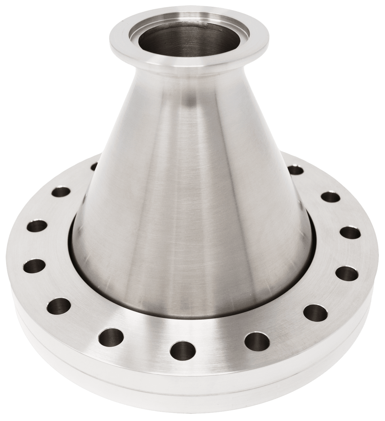 NW40 To Conflat Flange Conical Reducer