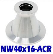 NW40 To NW16 Aluminum Reducer (NW40x16-ACR)
