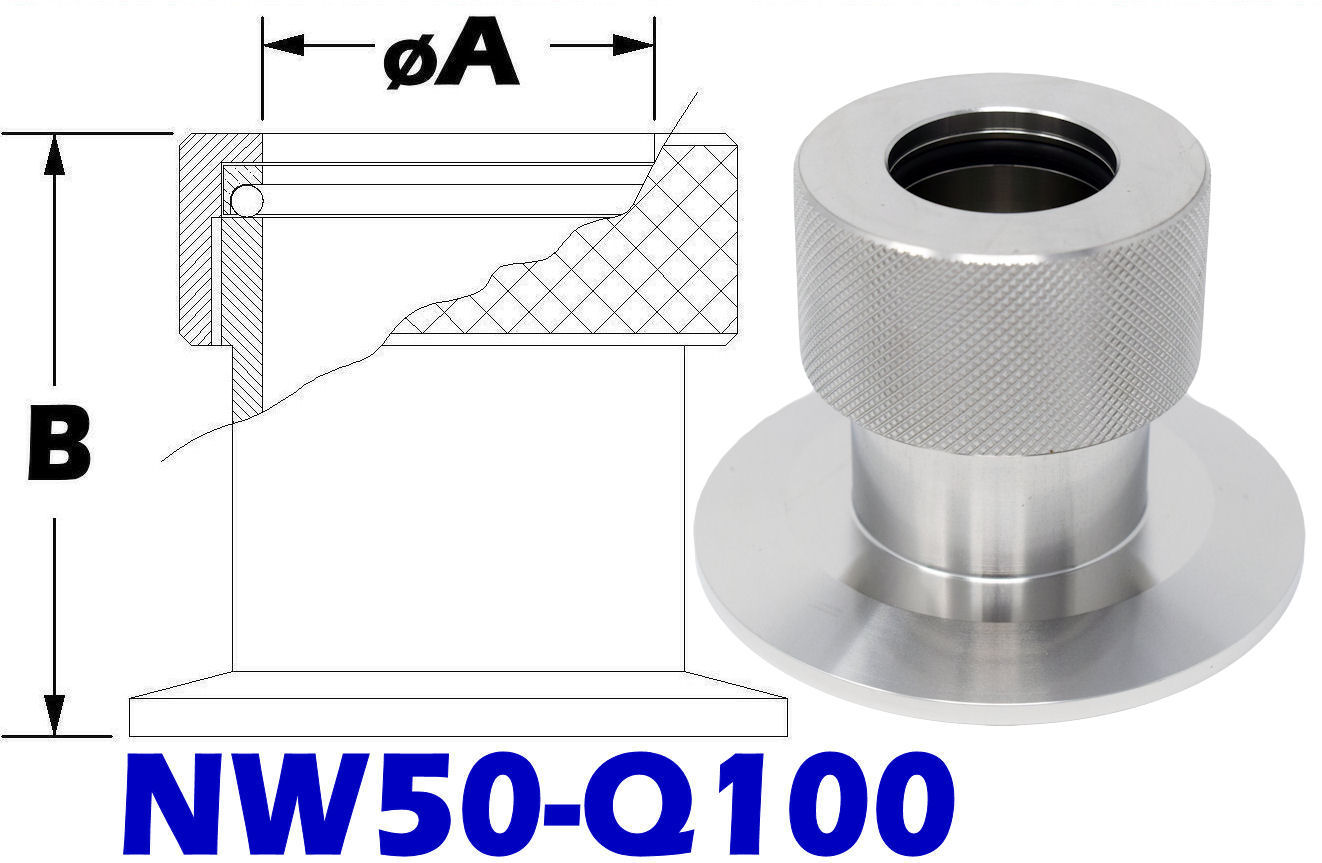 NW50 Quick Coupling To 1.00" Tube Size (NW50-Q100)