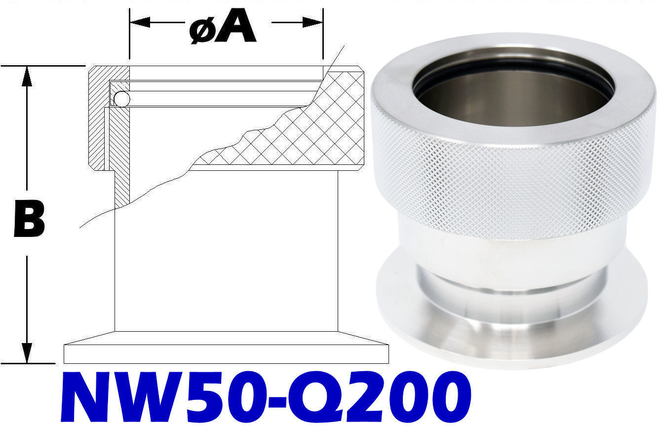 NW50 Quick Coupling To 2.00" Tube Size (NW50-Q200)