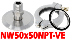NW50 to 1/2" Male NPT (NW50x50NPT-VE)