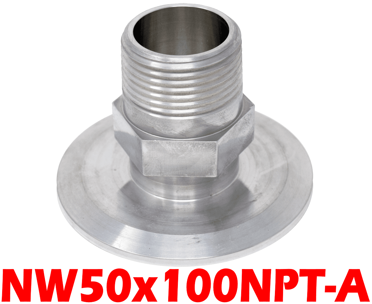 NW50 to 1" Male NPT (NW50x100NPT-A)