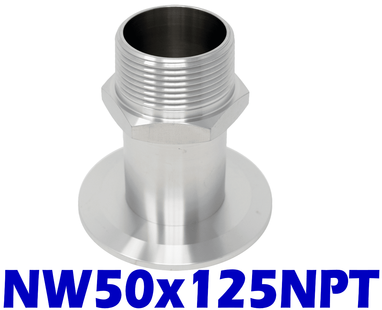 NW50 to 1.25" NPT Male (NW50x125NPT)