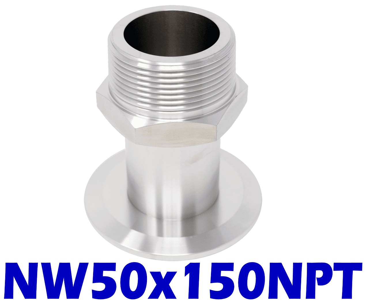 NW50 to 1.50" Male NPT (NW50x150NPT)