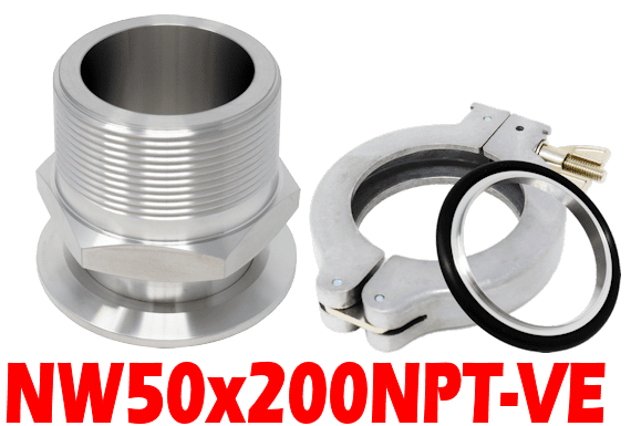 NW50 To 2" Male NPT (NW50x200NPT-VE)