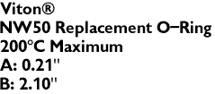 NW50 Viton O-Ring (NW50-200-OV)