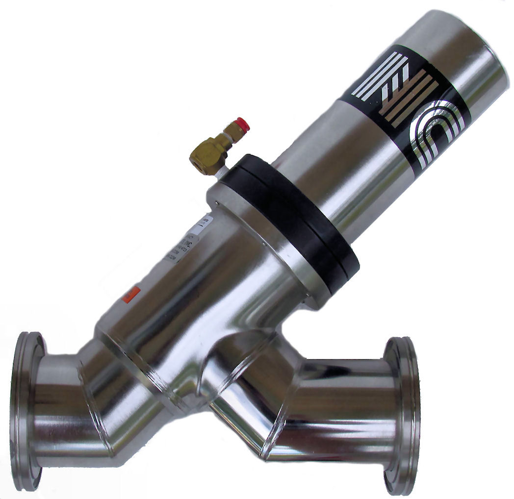 ISO80 Pneumatic Angle Valve Surplus# 1518