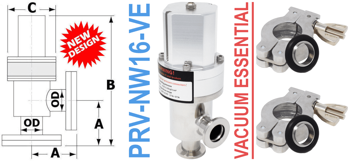 NW16 Pneumatic Angle Valve (PRV-NW16-VE)