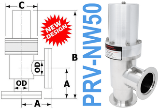 NW50 Pneumatic Angle Valve (PRV-NW50)