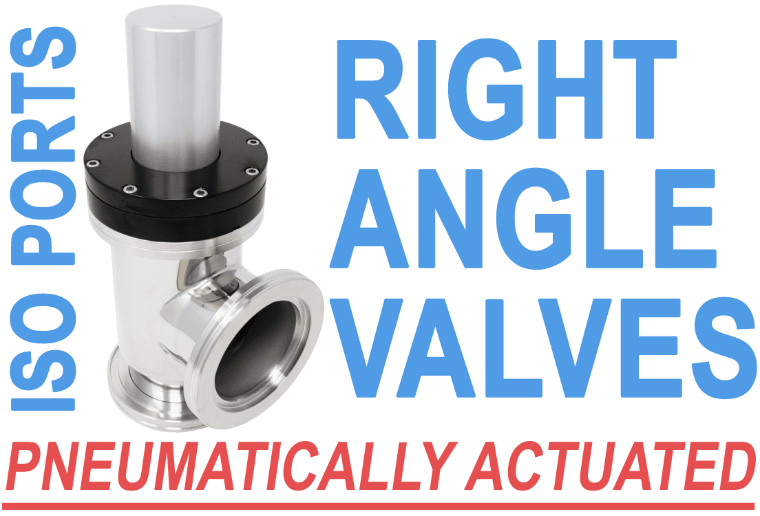 Pneumatic Right Angle Valves ISO Ports