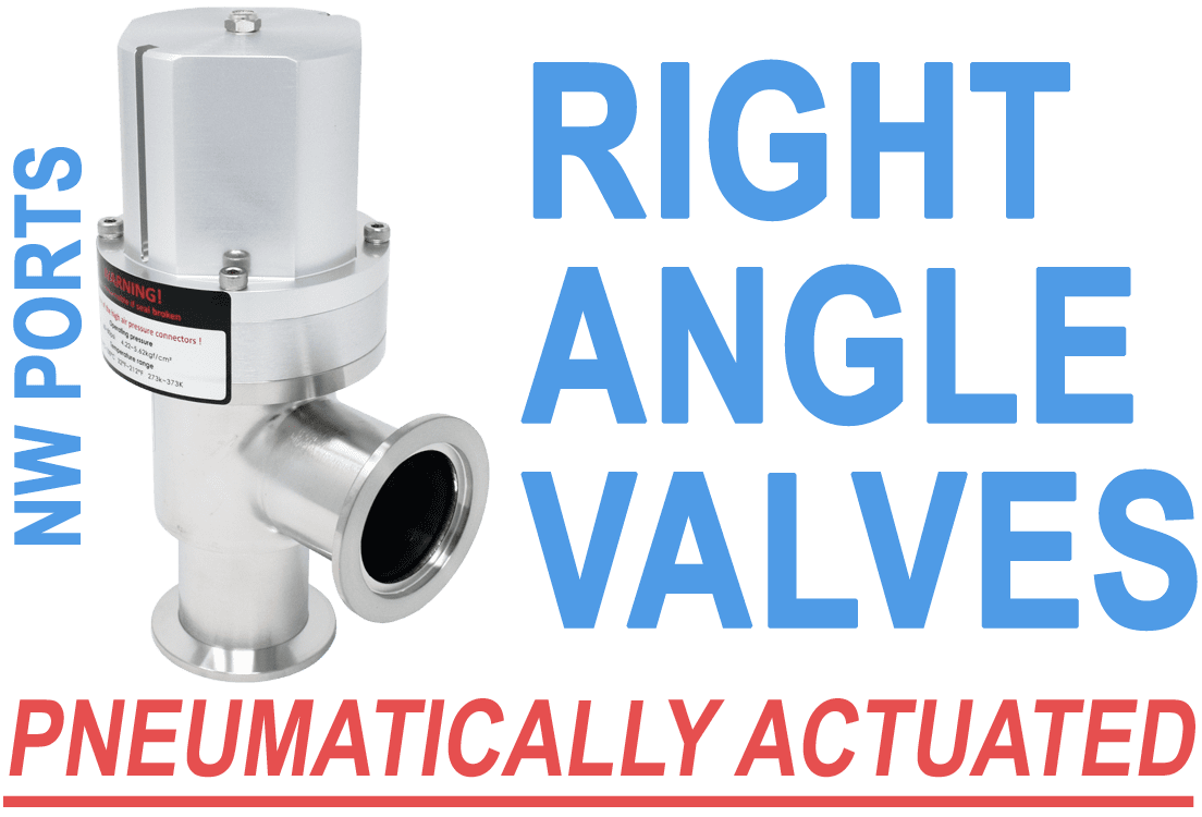 Pneumatic Right Angle Valves NW Ports