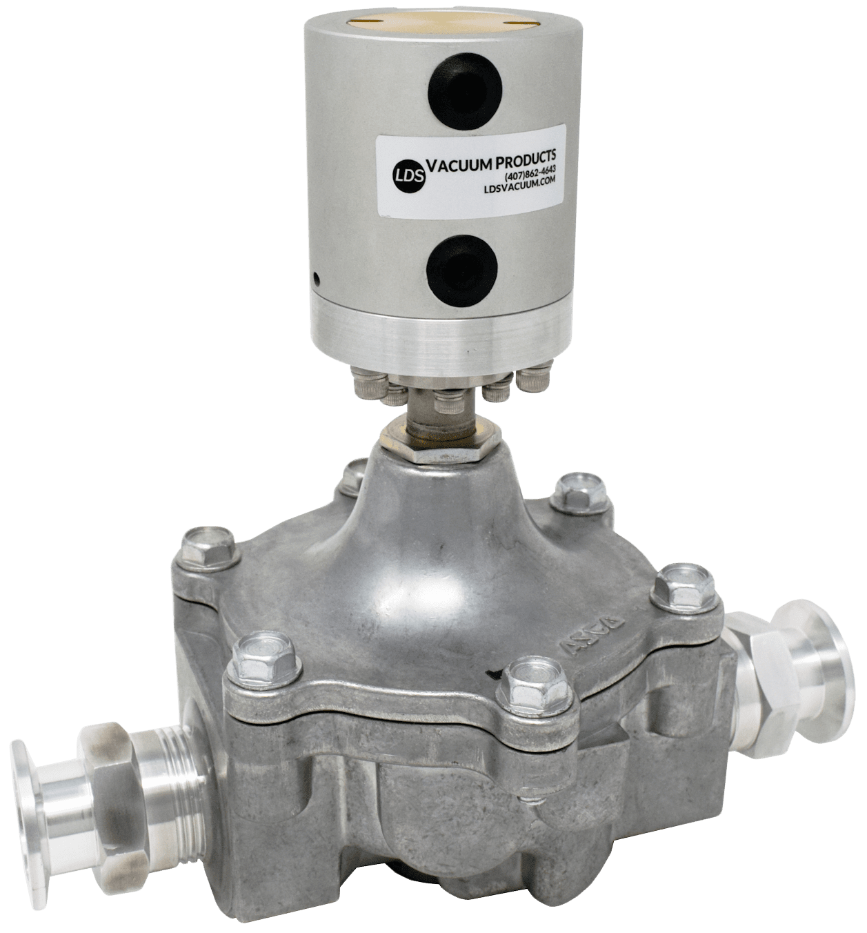 Pneumatically Actuated Industrial Inline Valves