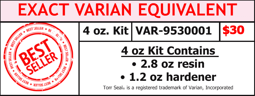 Torr Seal ® Equivalent Varian/Agilent 9530001
