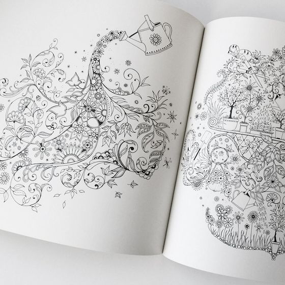 Secret Garden Coloring Book