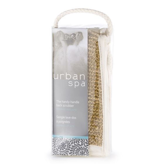 Urban Spa Essentials Bamboo & Jute Back Scrubber