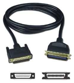 10 ft Premium Gold Parallel IEEE1284 Bi-directional Printer Cable