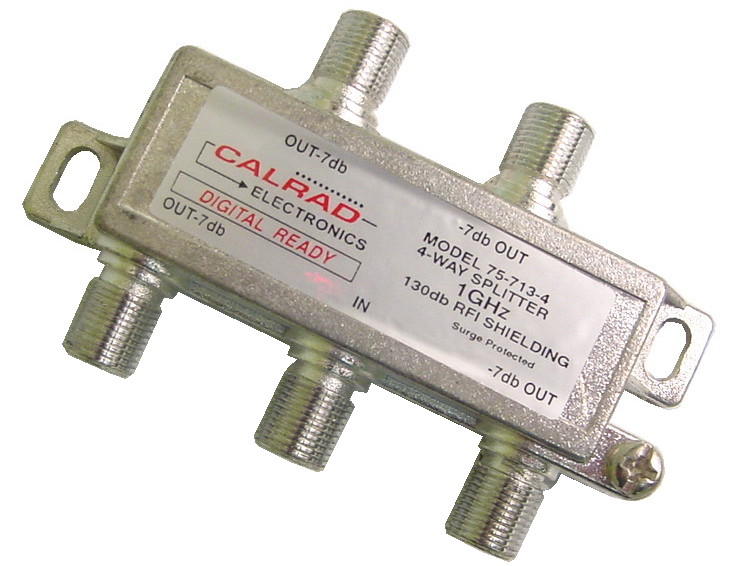 4 Way 1GHz 130db Digital Splitter