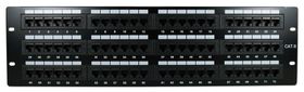 72 Port CAT6 Certified RJ45 110Block Patch Panel