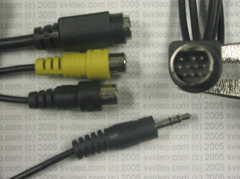 ATI AIW RADEON cable - 4 Jack AV Output SPDIF cable