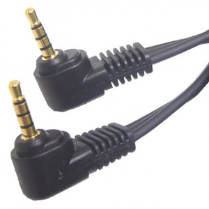 A/V Cable w/ 4 Conductor 3.5mm plugs 6ft