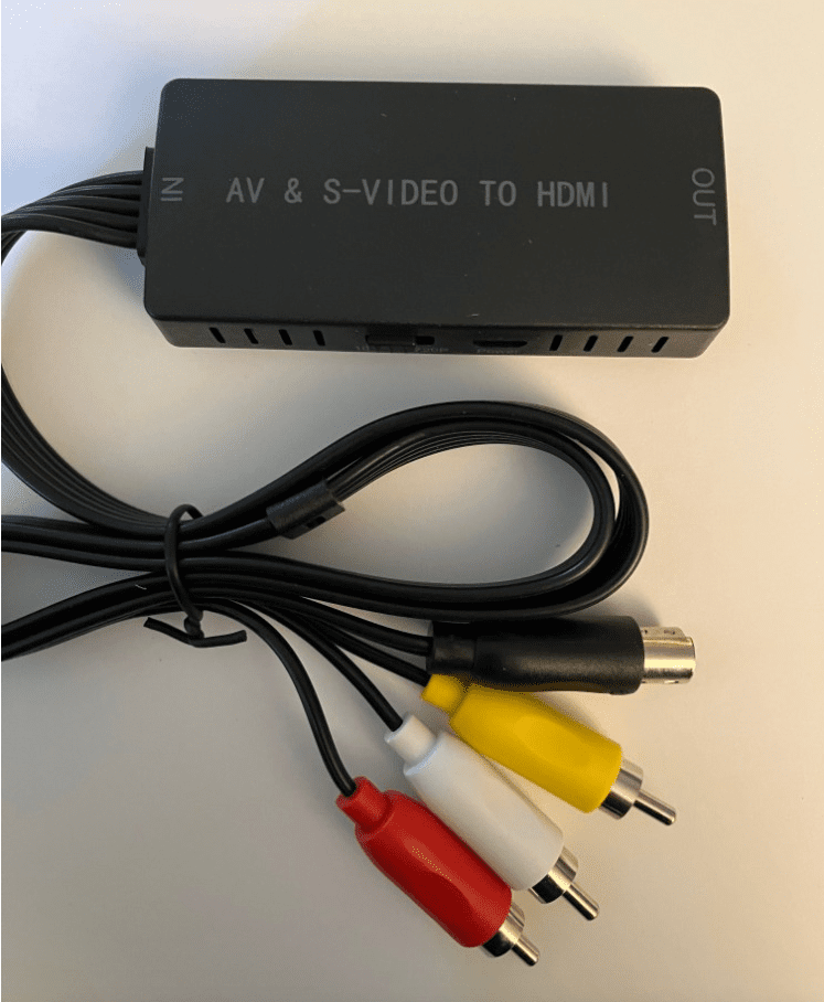 Composite or S-Video to HDMI