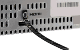 Hdmi cable lock