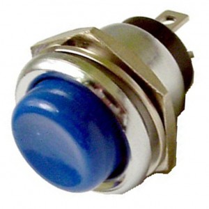 Heavy Duty Push Button Switch Blue