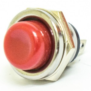 Heavy Duty Push Button Switch Red