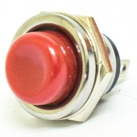 Heavy Duty Push Button Switch Red