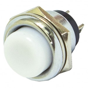 Heavy Duty Push Button Switch White