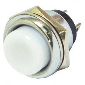 Heavy Duty Push Button Switch White