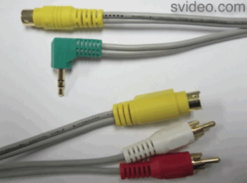 Pro 7-Pin to 4-Pin S-Video with Audio, 50 ft.