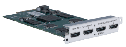 CORIOMaster Quad HDMI Scaled Output Module