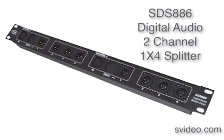 SDS886 Digital Audio Splitter