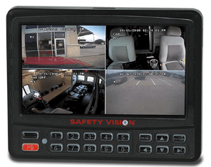 SV-CP4-HYB 7 inch Touch-screen Monitor with up to 9 inputs for DVRs