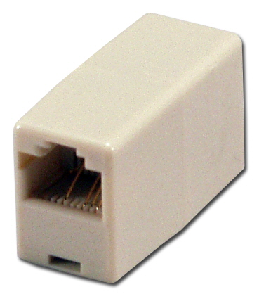 Telco RJ45 Female to Female Crossover Coupler