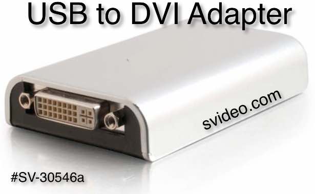 USB to DVI Video Adapter