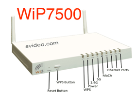 WiP7500 wi3 WiFi Access Point with MoCA
