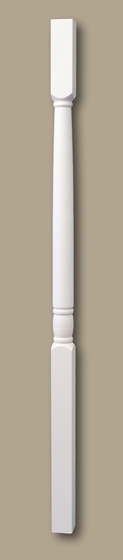 1-1/2" Poly "Turned" Balusters | Look and feel like wood