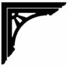 Sun Ray Brackets | Buy Online | Wood/PVC | Vintage Woodworks