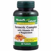 Buy Mason Natural - Turmeric Complex with Vitamin D3 & Magnesium - 60 ...