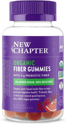 New Chapter Organic Fiber Gummies Citrus - Berry Flavored 60 Gummies ...