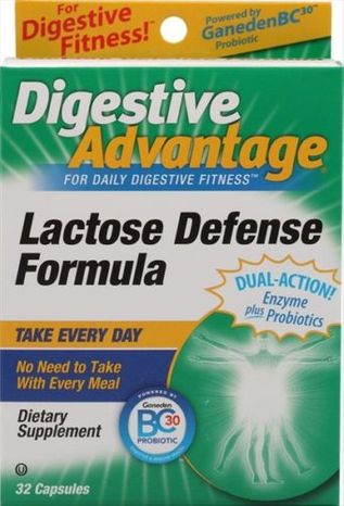 Schiff/Bio Foods Digestive Advantage Lactose Defense Formula 32 capsule ...