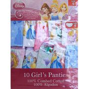 Disney Princess Girl's Cotton Panties, Size 6, 10 Pack | VitaSprings.com