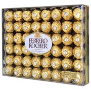 Ferrero Rocher Diamond Gift Box, Fine Hazelnut Chocolates, 48 Pieces ...